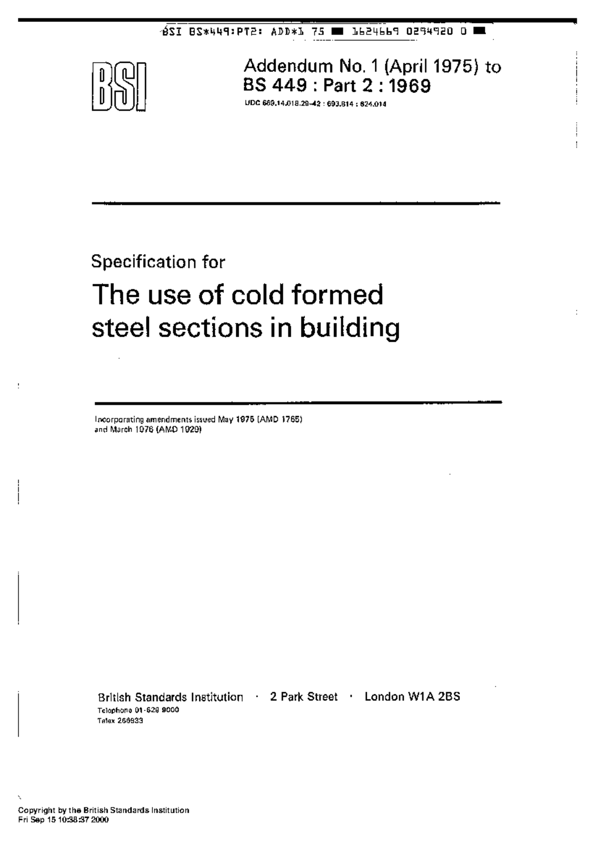 Design Guide: Copyright Insights from the British Standards Institution ...