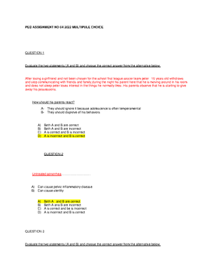 PED3701 – Assignment 2 Attempt 2 - Question 1 Incorrect Mark 0 out of 1 ...