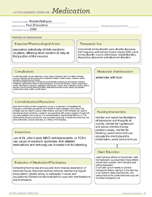 Mannitol ATI medication template 2020 - ACTIVE LEARNING TEMPLATES ...