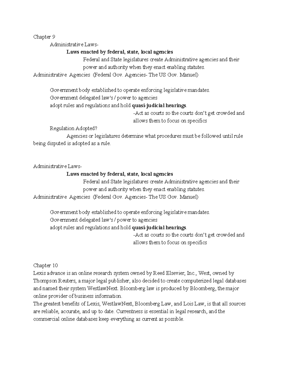 Legal Research Guide: Administrative & Litigation Laws Review - Studocu