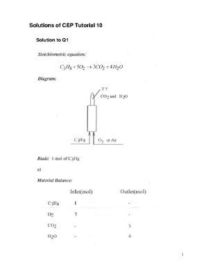 T7 problems AY1516 - Tutorial for CN1111 - CN 1111 Chemical Engineering ...