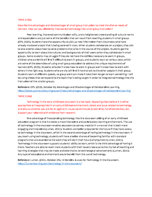 ECE210 Instructional Design Unit Template 4 - Instructional Design Topic 4: Engagement and - Studocu