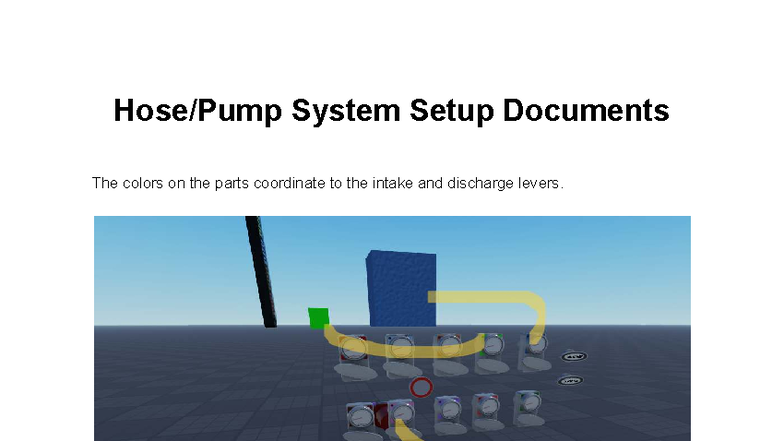 Hose System Setup Guide: Essential Documents for Installation - Studocu