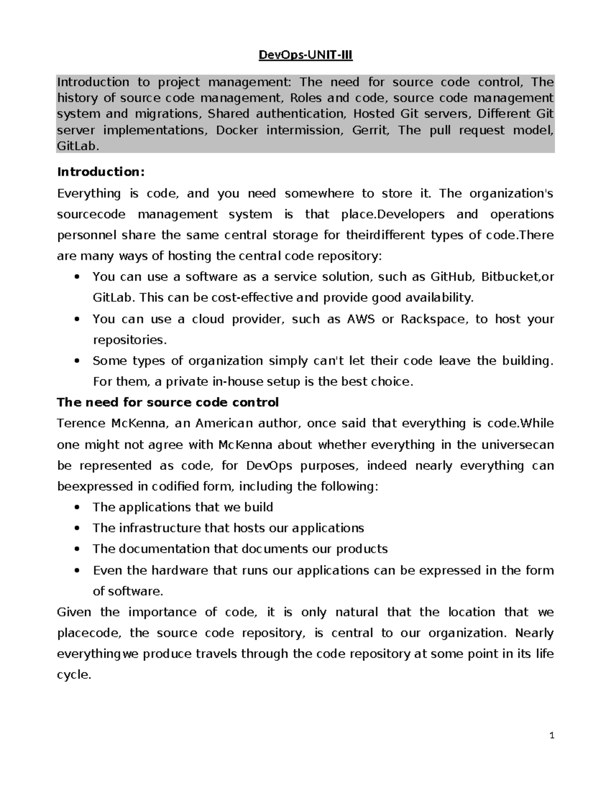 Devops-UNIT-3 - This is our college notes - DevOps-UNIT-III ...