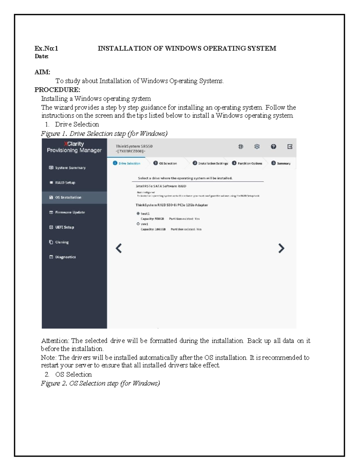 Final OS Lab Manual: Installation of Windows & UNIX Commands - Studocu