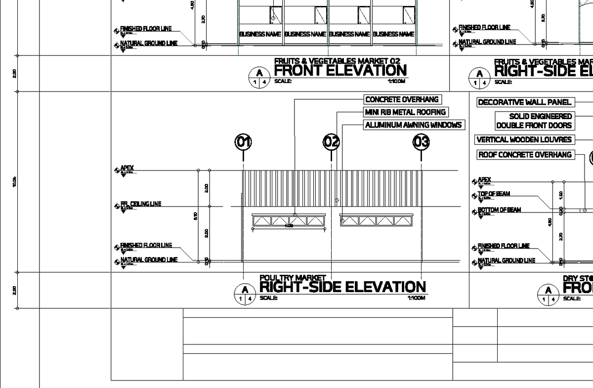 AD FN 01 Final ELEV 9 - Elevation for reference - BUSINESS NAME 0 2. 4 ...