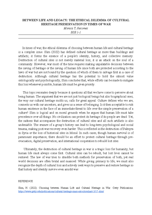 BSE 1: Art & Artisans - Exploring the Creative Process - Studocu