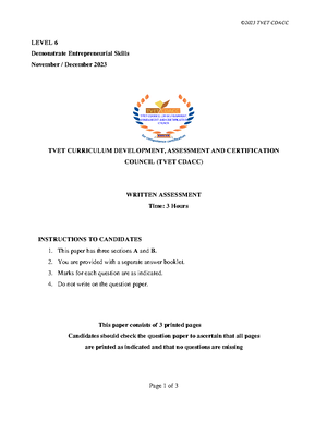 Apply Basic Electroncs Curriculum Level 5 - APPLY BASIC ELECTRONIC UNIT CODE:IT/OS/ICT/CC/01 ...