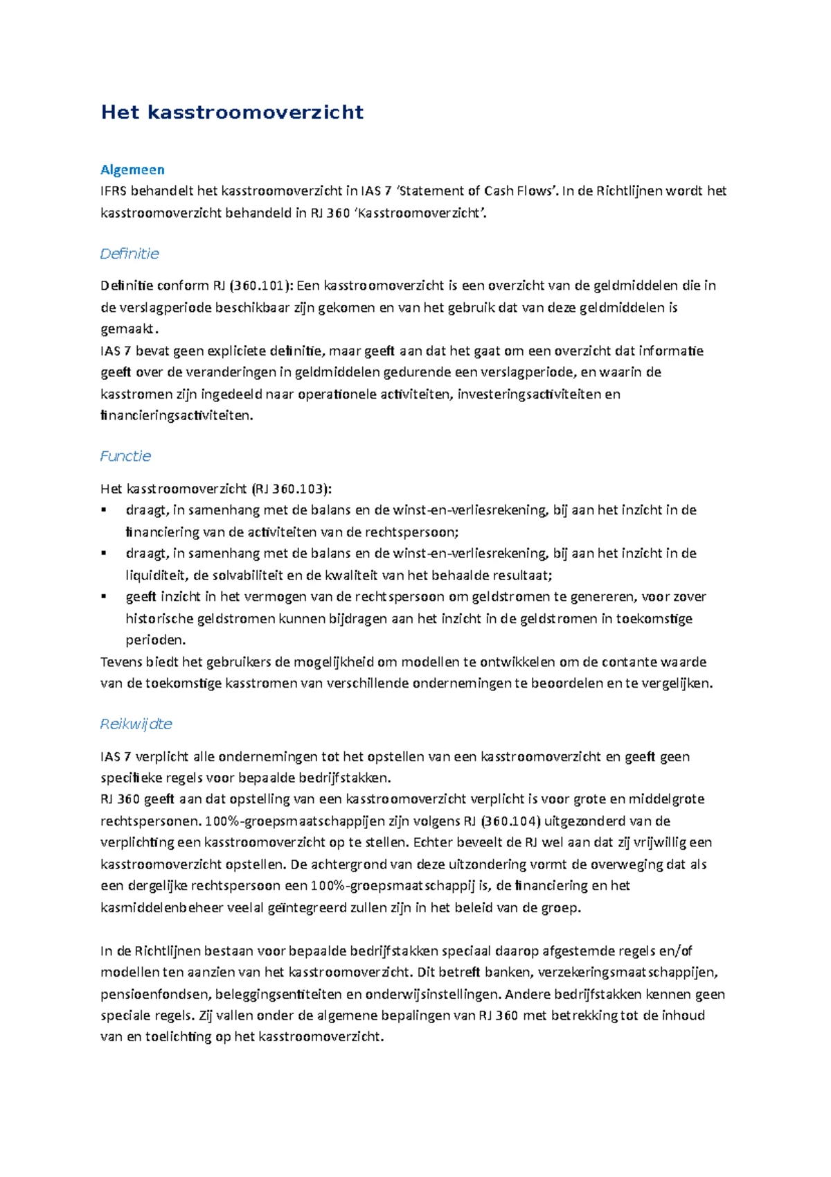 Ifrs-compared-to-dutch-gaap 1 - IFRS compared to Dutch GAAP : An ...
