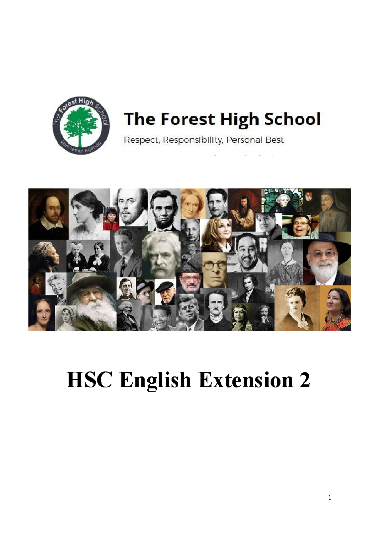 HSC English Extension 2 Course Outline & Major Work Guidelines 2025 ...