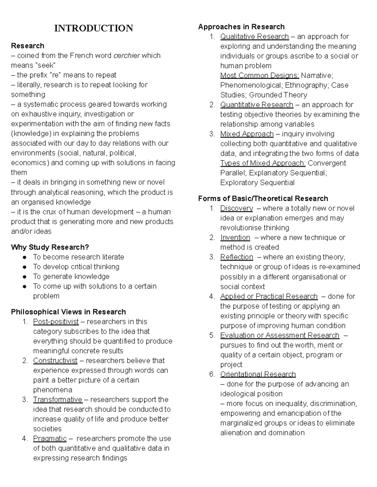 RES 2 PPT: Understanding Research Methodologies for G12 2nd Quarter ...