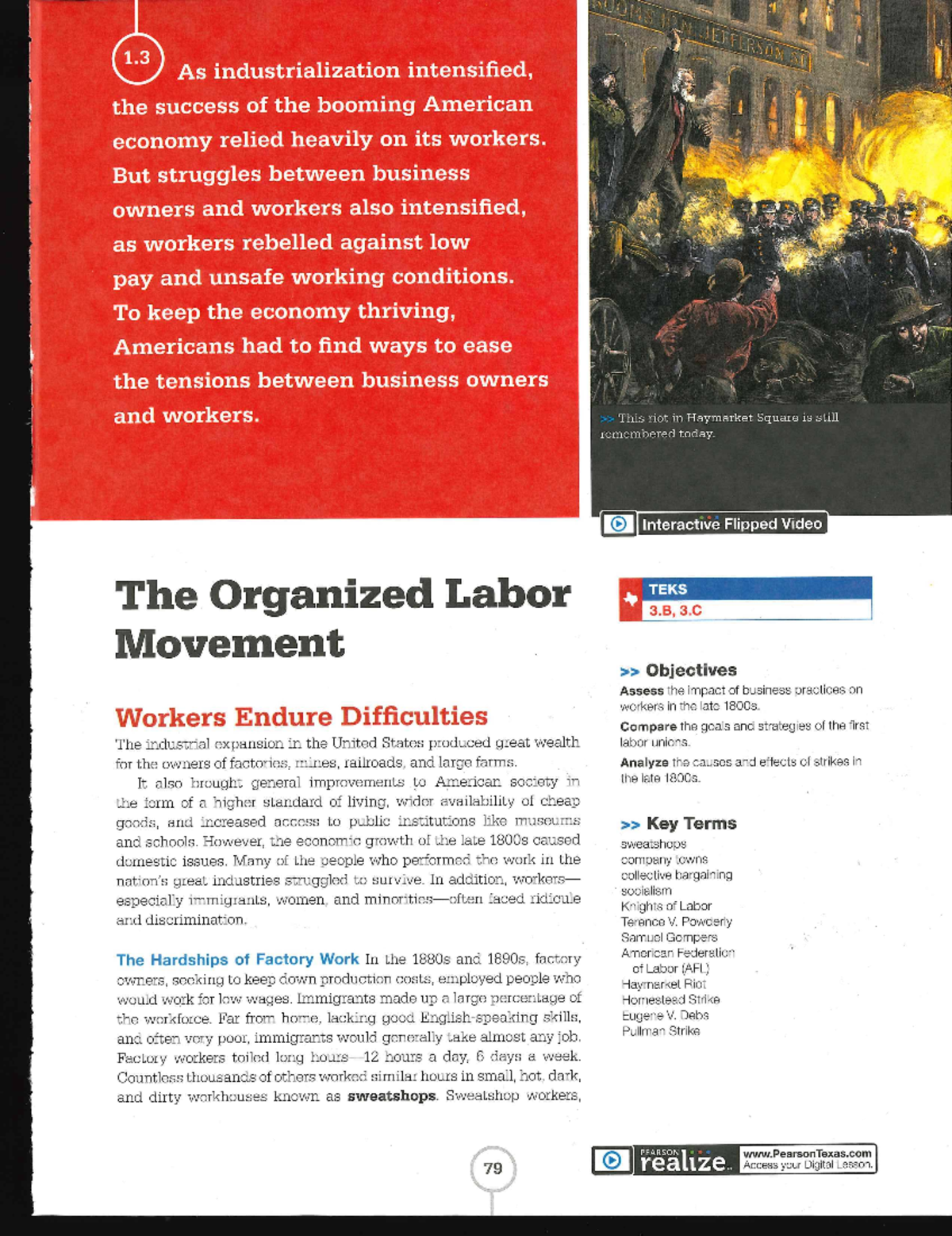 Challenges and Advances in the Late 1800s: Organized Labor Movement ...
