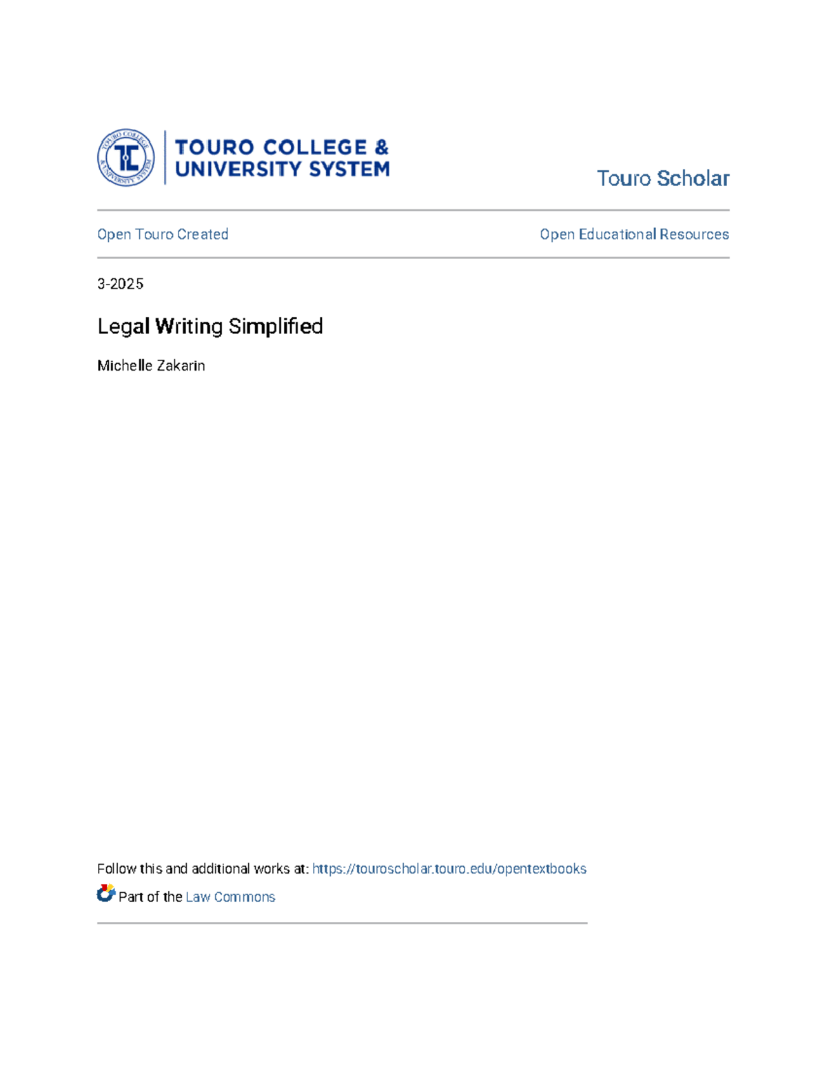 Legal Writing Simplified: A Guide for Law Students (LW101) - Studocu