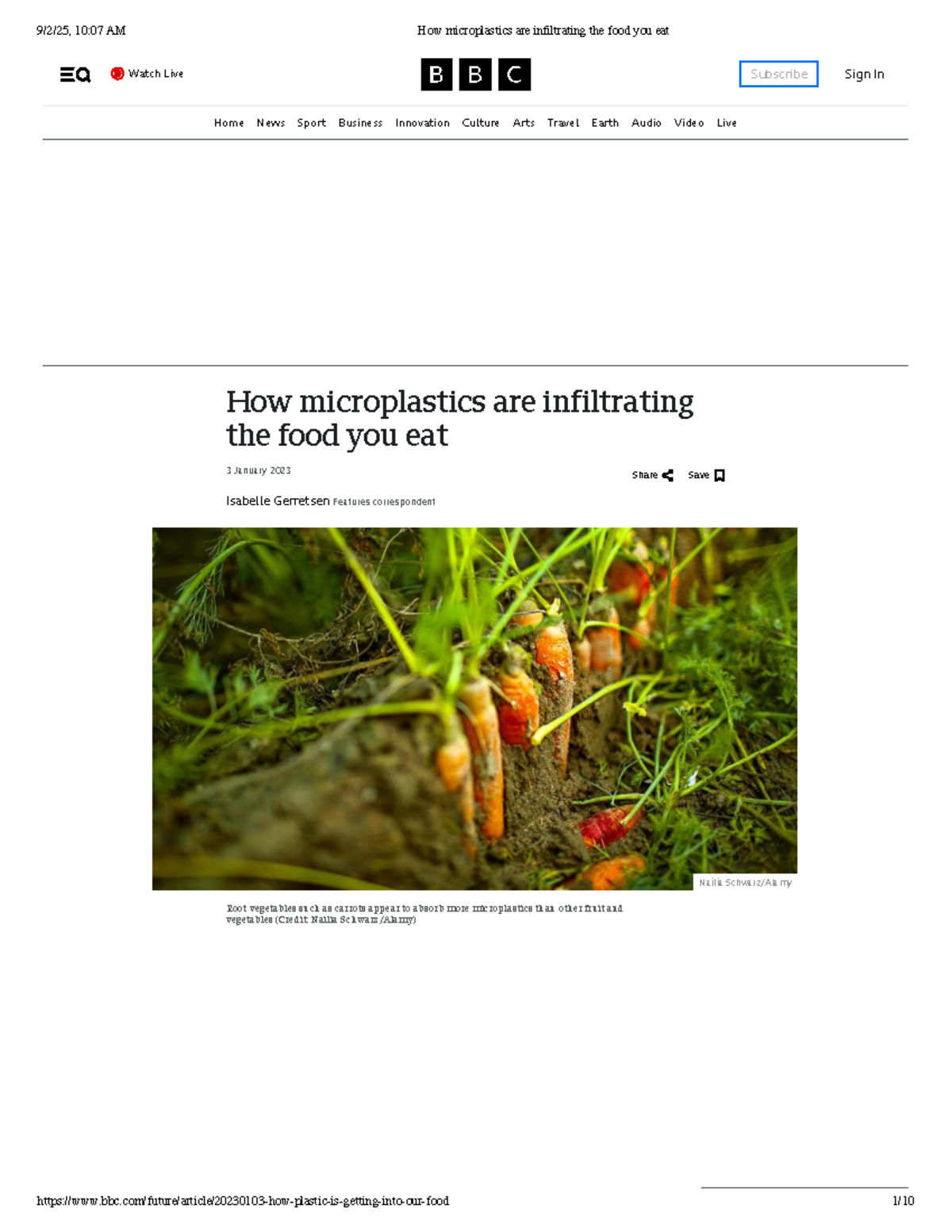 Microplastics in Food: Understanding the Hidden Threats - Studocu