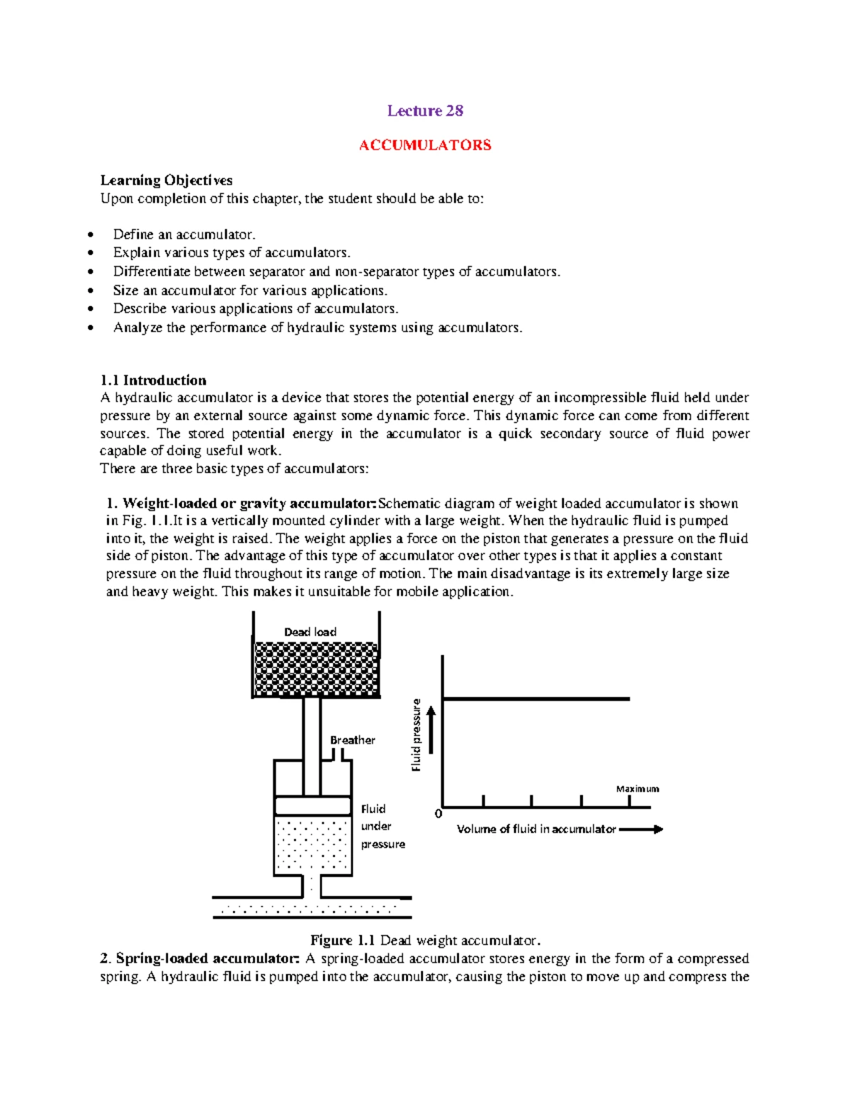 Lecture 39 notes - Lecture 39 SINGLE ACTUATOR CIRCUITS Learning ...