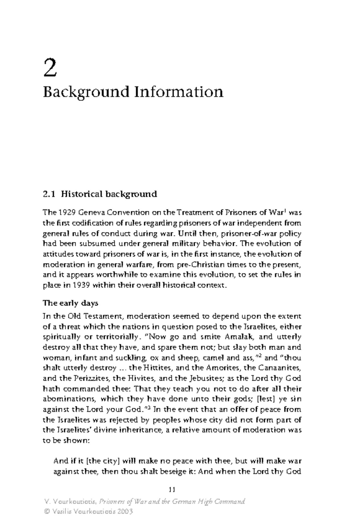Chapter 2: Historical Context of the Treatment of POWs (POW 101) - Studocu