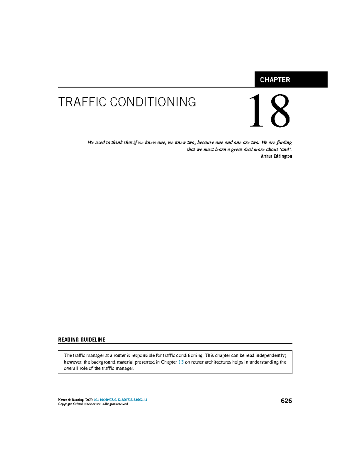 Traffic Conditioning Mechanisms in Networking - Chapter 18 Insights ...