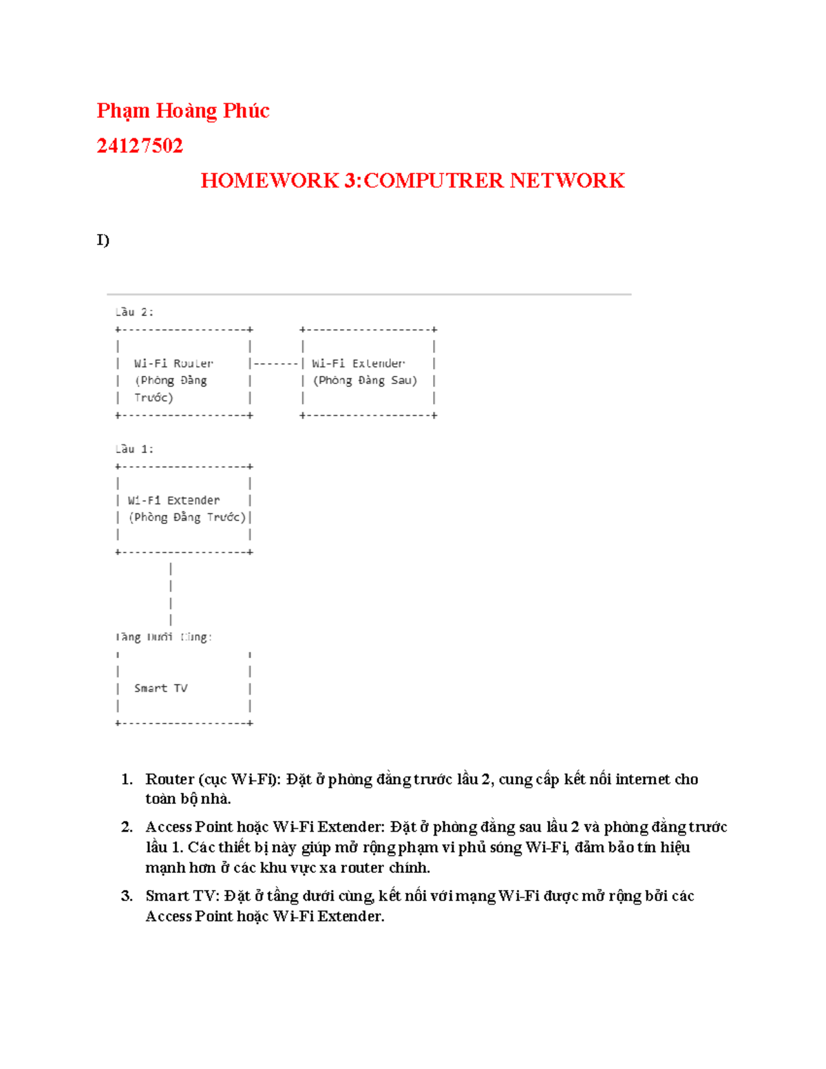 HW3: Computer Network - Ethernet Adapter Details and Setup - Studocu