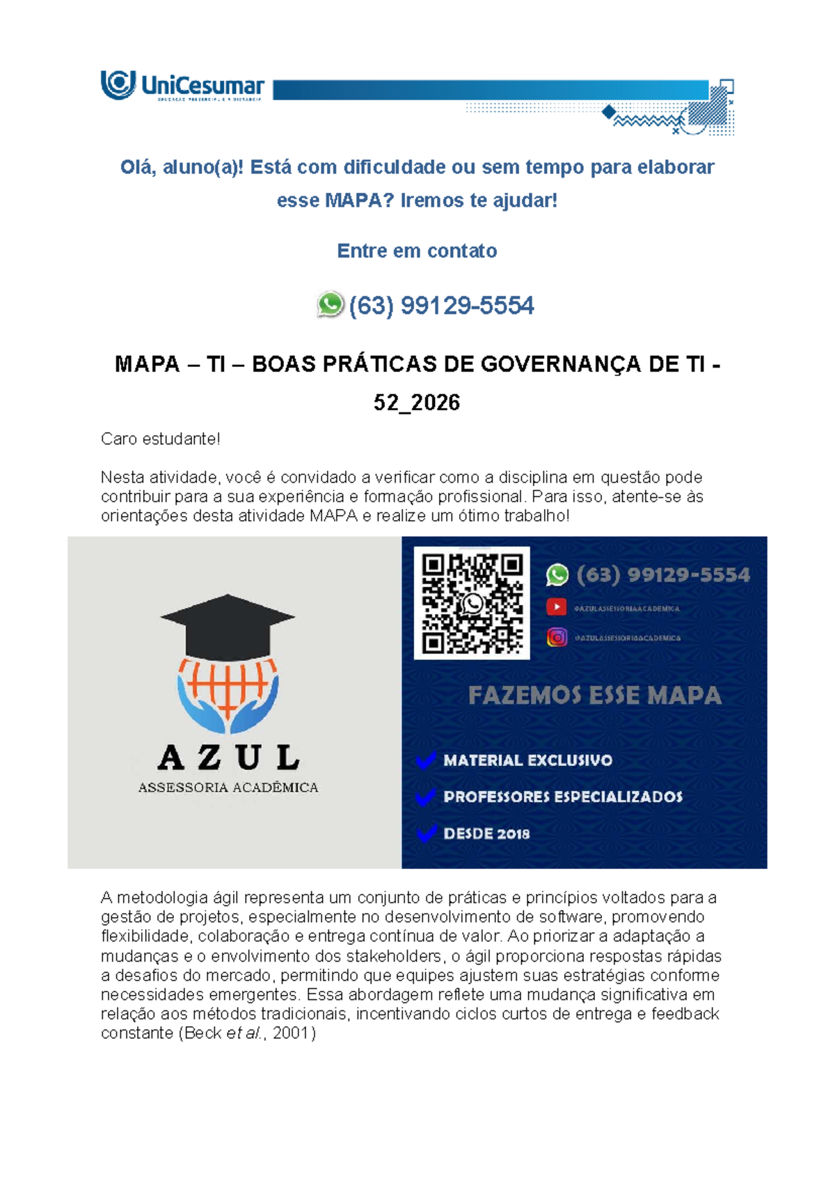 MAPA - TI - Boas Práticas de Governança de TI - 52_2026 - Studocu