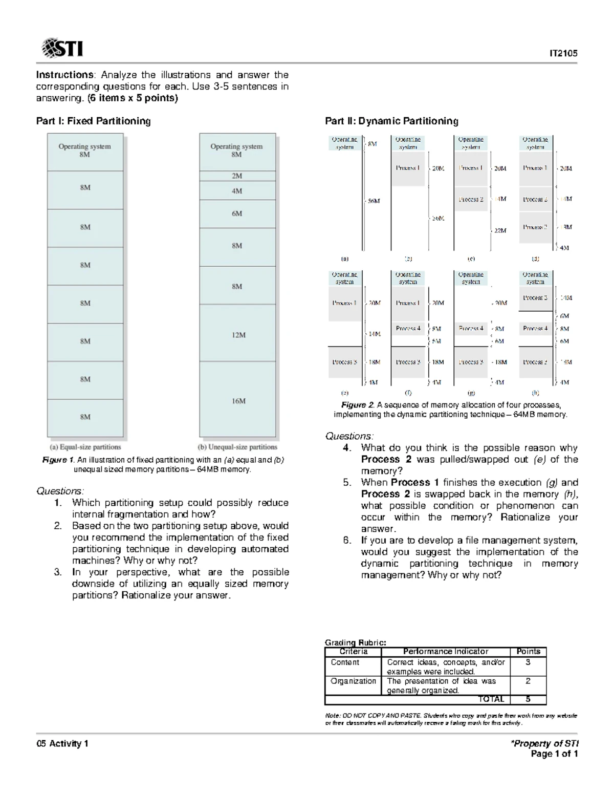 IT 02 Task Performance 1: Understanding OS Components and Processes - Studocu