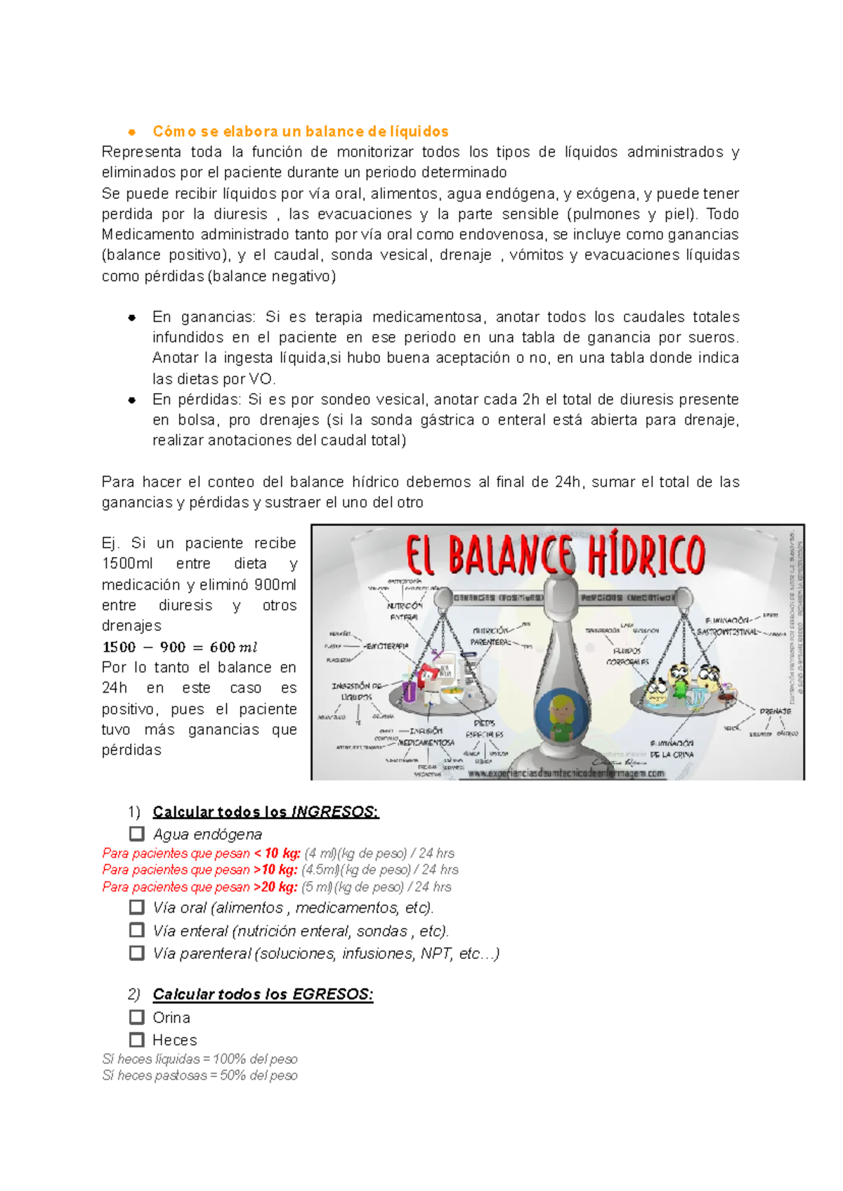 Cálculo del Balance Hídrico: Formulas y Ejemplos de Aplicación - Studocu