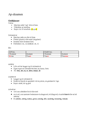 Landskab med stente - Noter til Prøveeksamen i Romantikken - Studocu