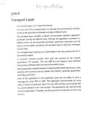COA Notes UNIT-3 - Instruction Types Unit-III Control Unit The basic ...