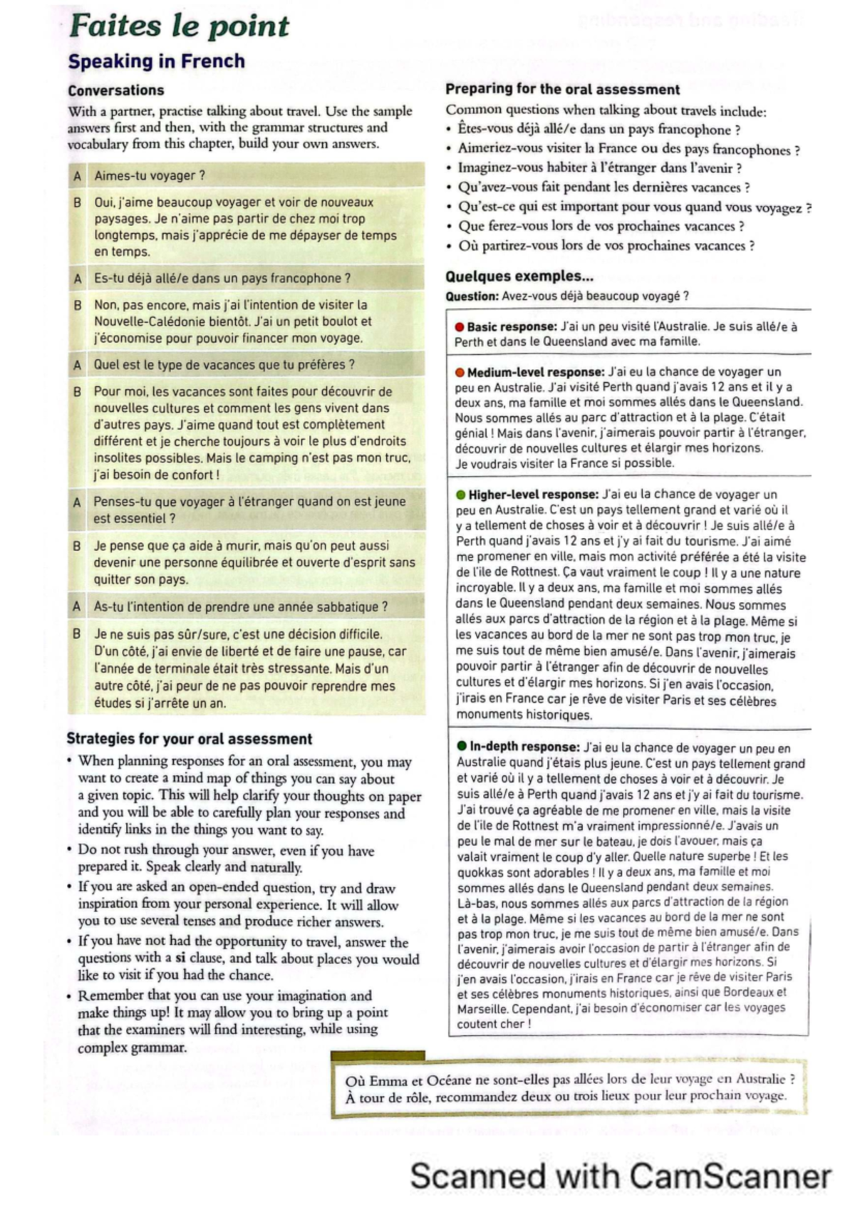 QDN Speaking: French Conversations for Oral Assessment Preparation ...
