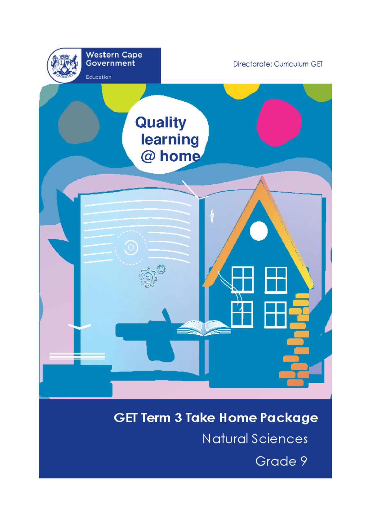 Take Home Pack GET SP Grade 9 Natural Sciences Term 3 Review - Studocu