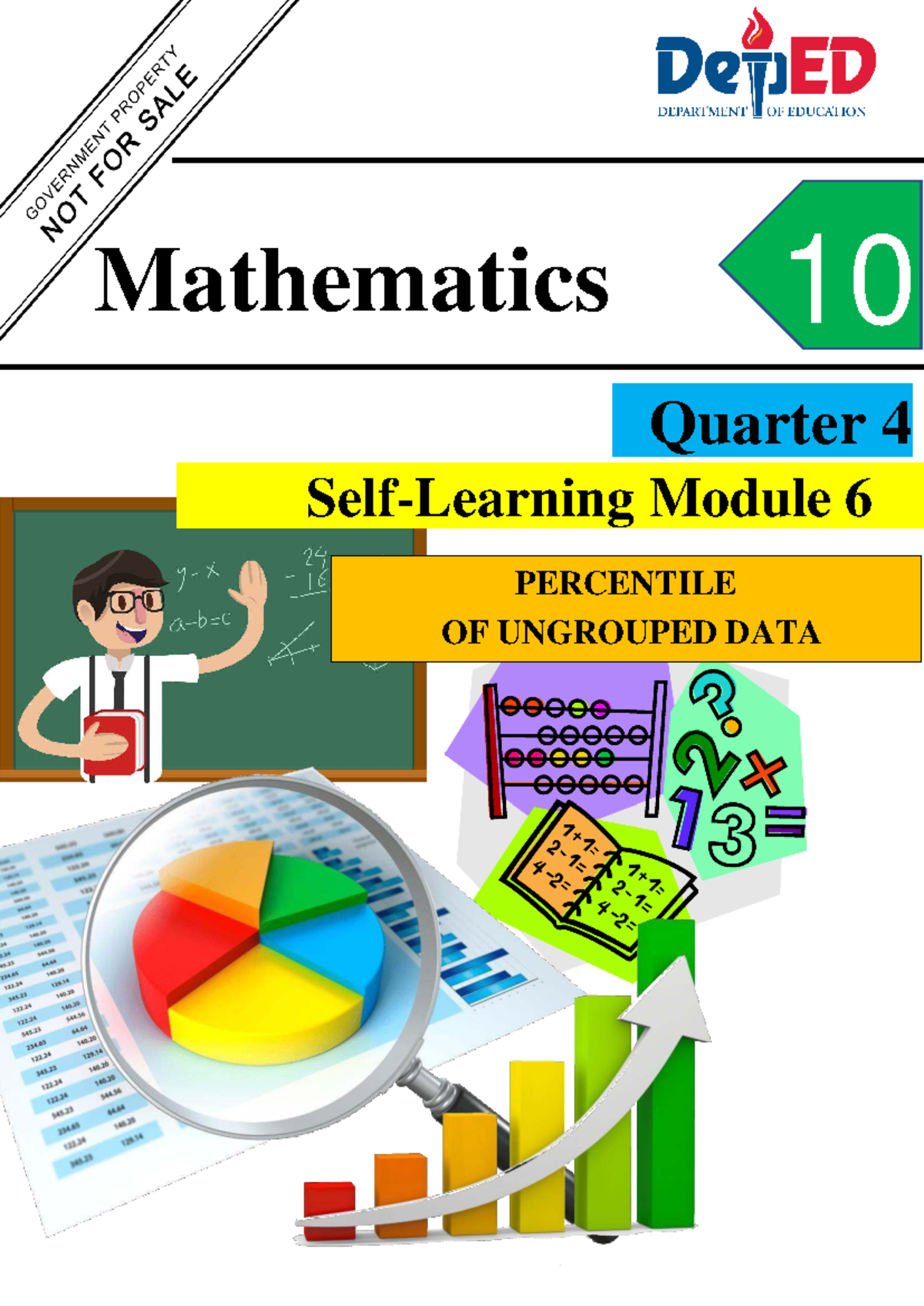 Mathematics 10 Q4 M6: Understanding Percentiles of Ungrouped Data - Studocu