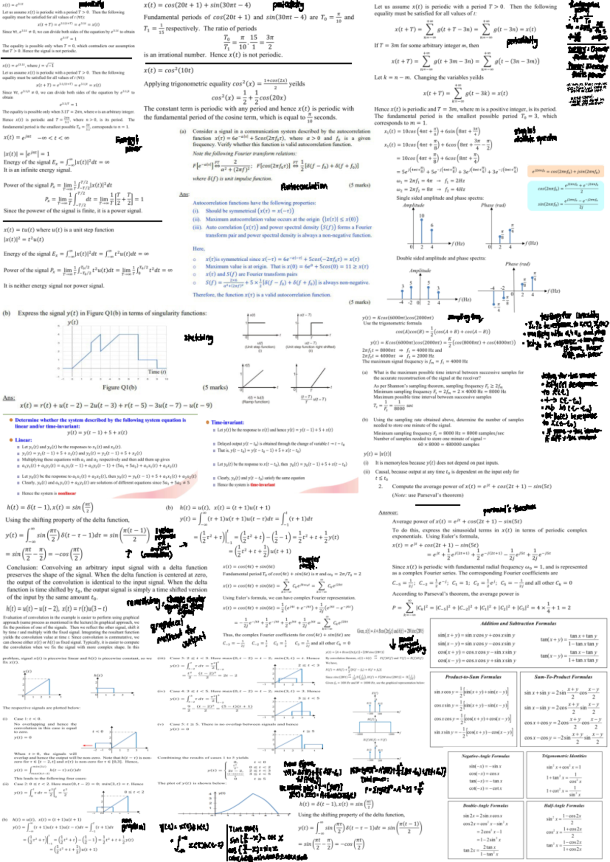 EE 201: Periodicity, Energy, and Power Notes - Studocu