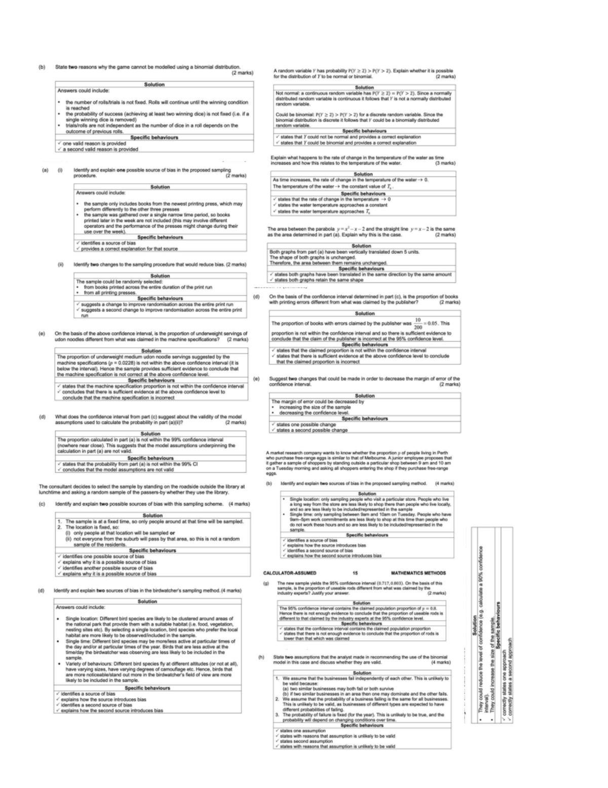 Mathematics Methods (15) - Sampling Bias and Probability Distributions ...