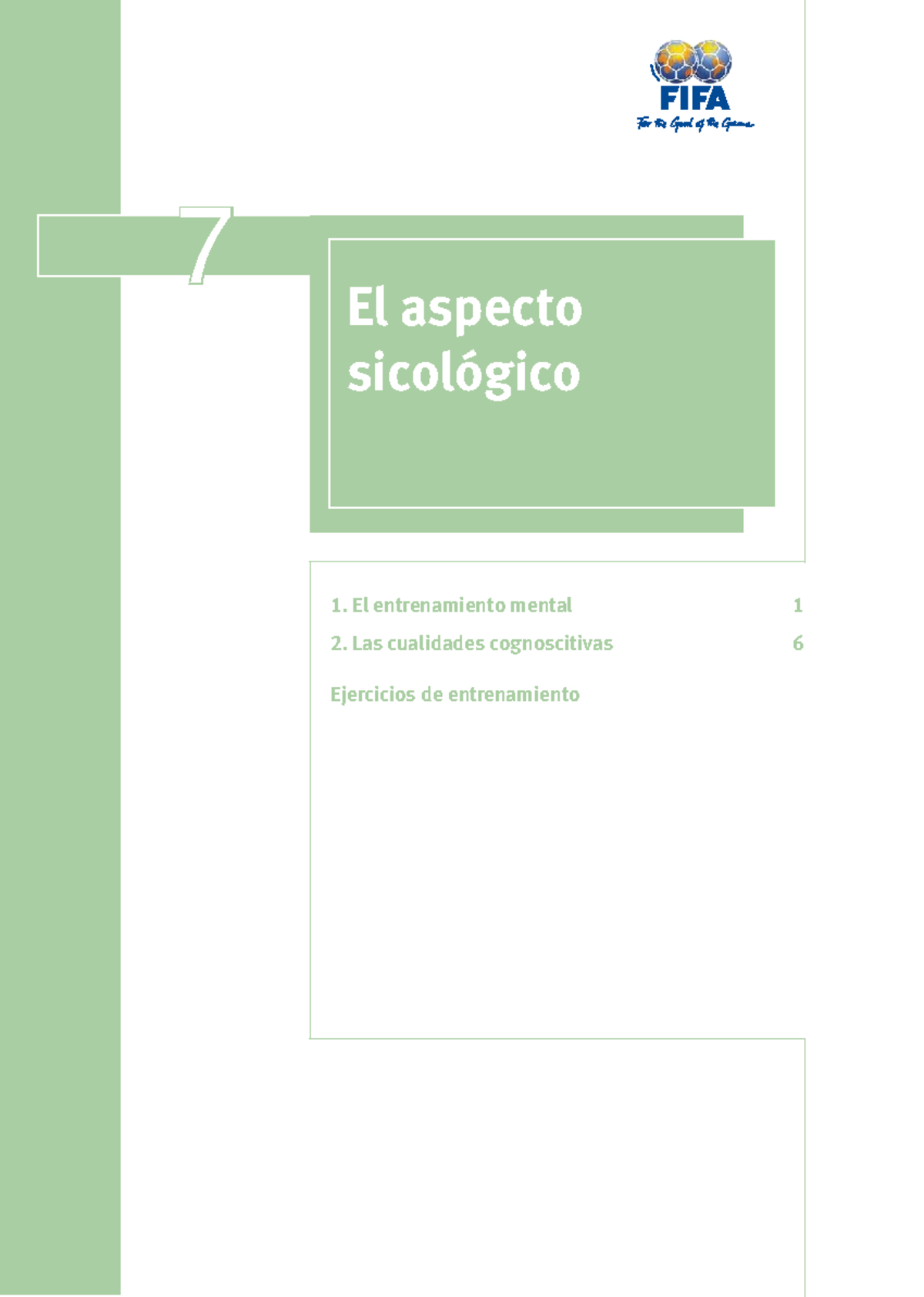 1. Capitulo 07 El aspecto sicológico - 77 El aspecto sicológico 1. El ...