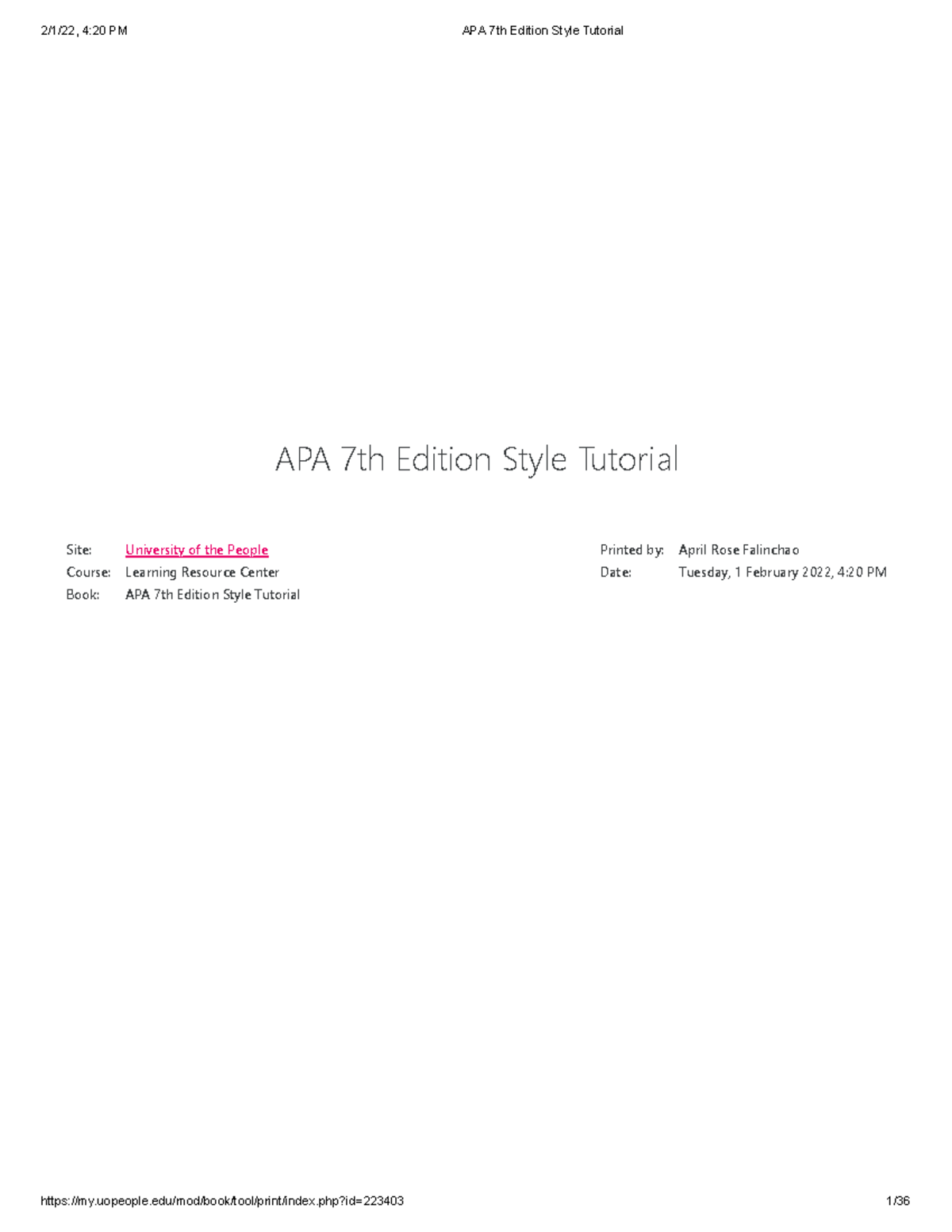 APA 7th Edition Style Tutorial - In most cases, APA citations in your ...