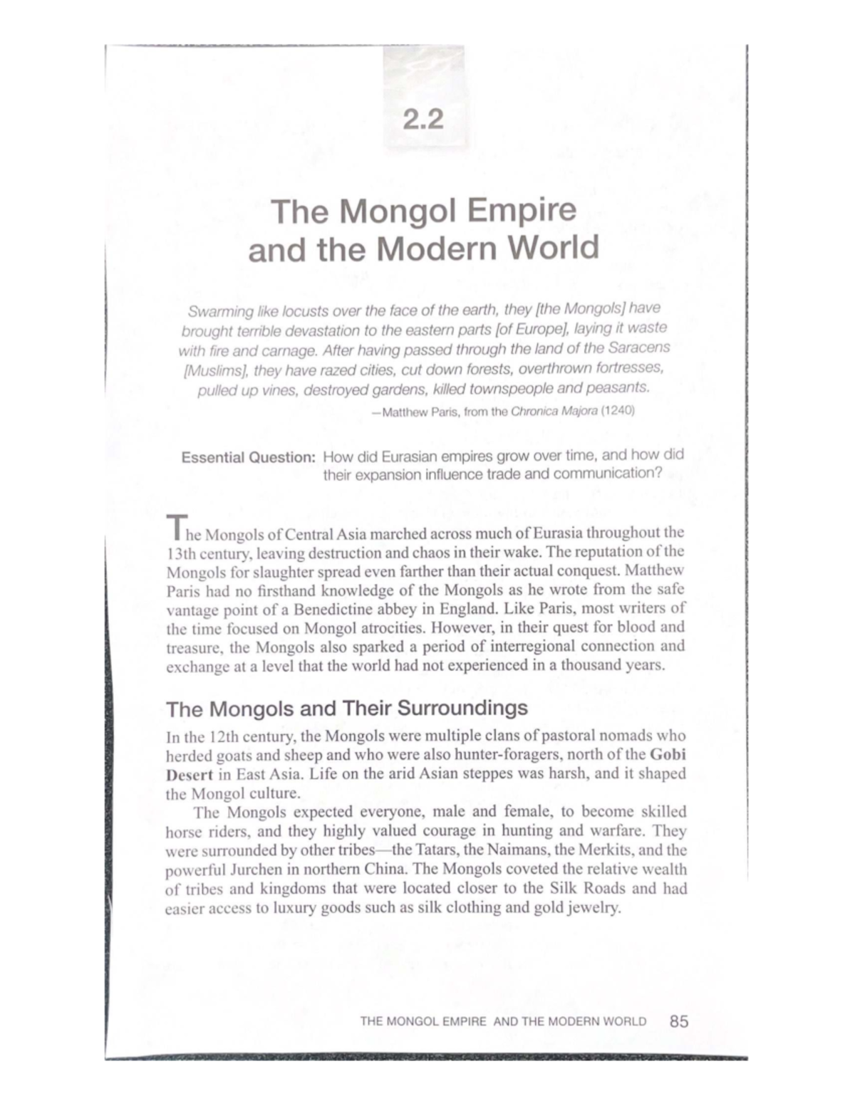 The Mongol Empire and Its Global Impact: A Historical Overview - Studocu