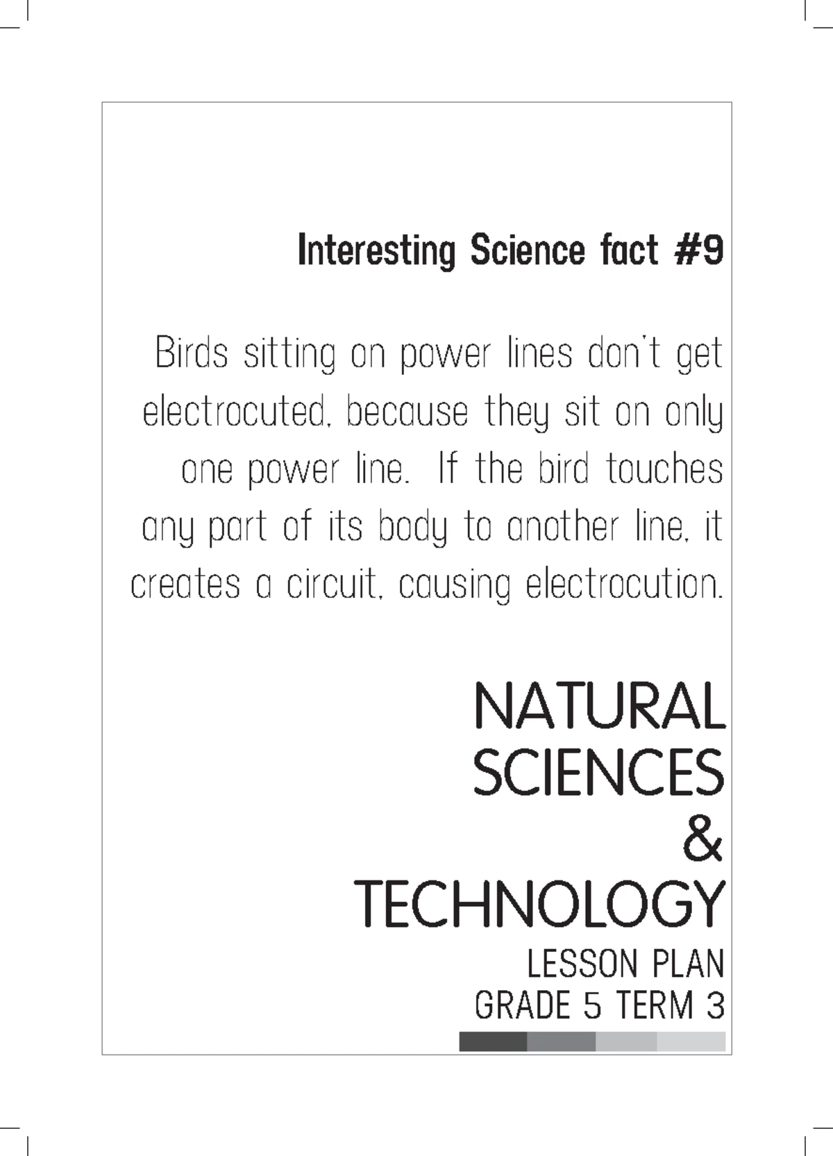 Lesson Plan GET IP Gr. 6 Natural Sciences and Technology T3 W6 - 1 | P ...