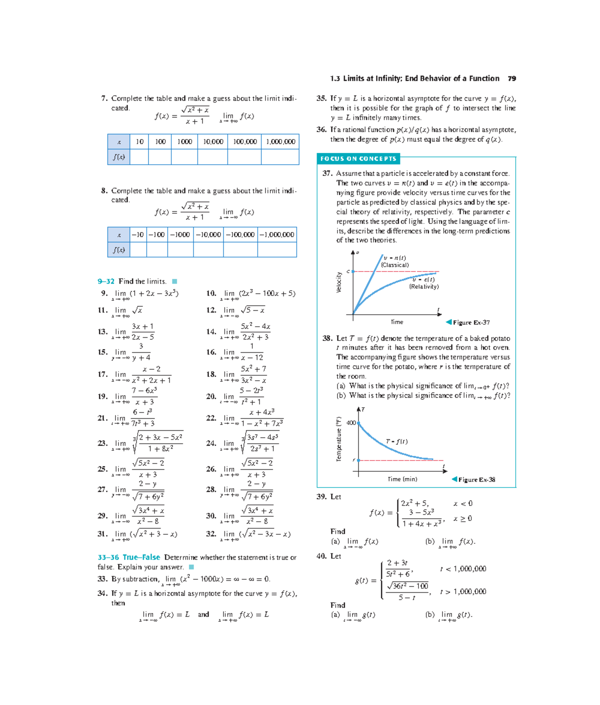 Calculus Anton C01 Limits and End Behavior Notes (Pages 0101-0102 ...