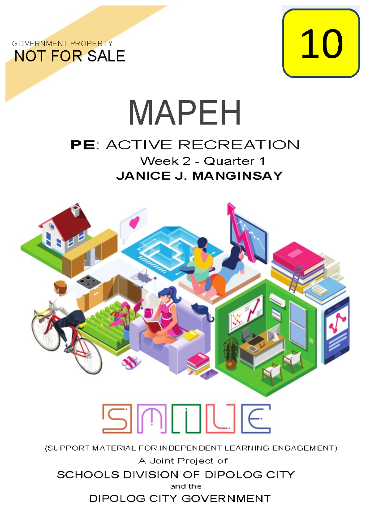 PE10 Q1 W2 - Module on Active Recreation & Physical Fitness - Studocu