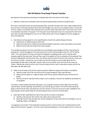 GRA 330 Module One Activity Template - GRA 3 30 Module One Activity ...