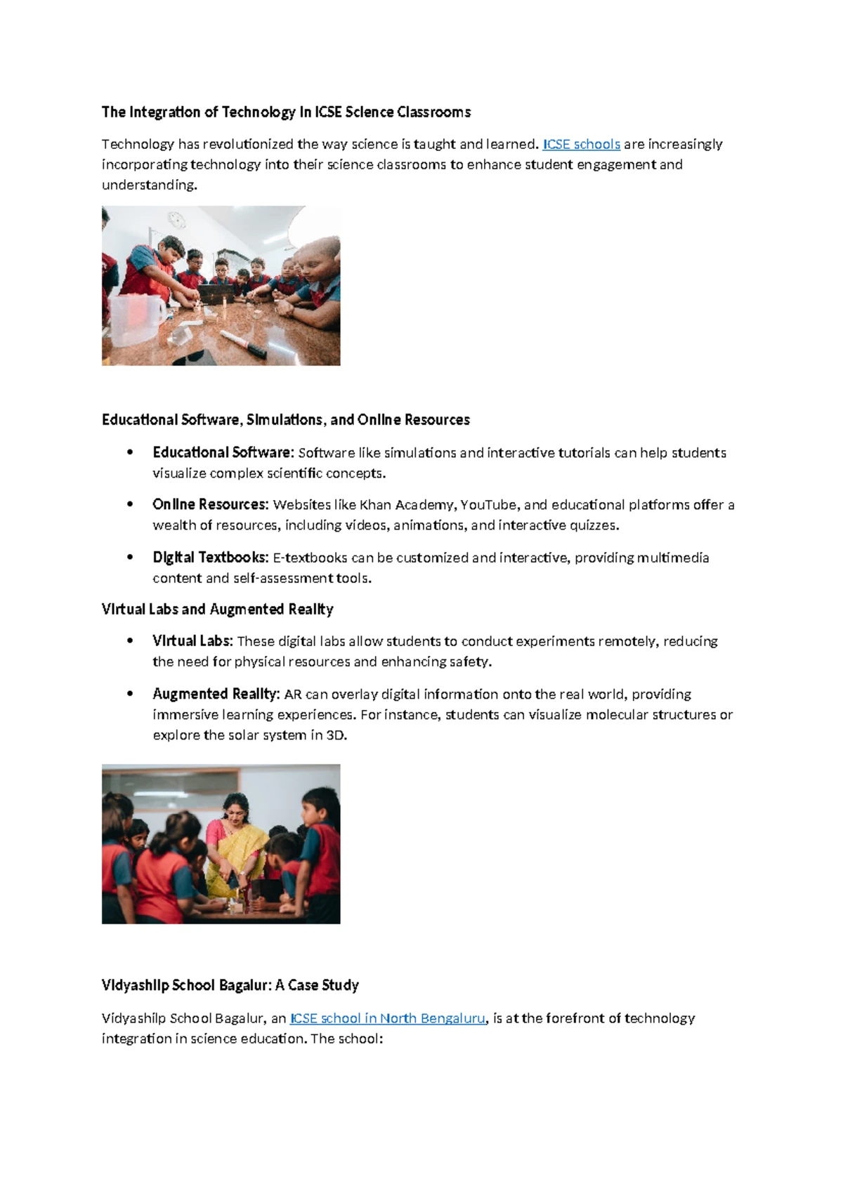 VSSB-The Role of Parents in Supporting Science Education in ICSE ...