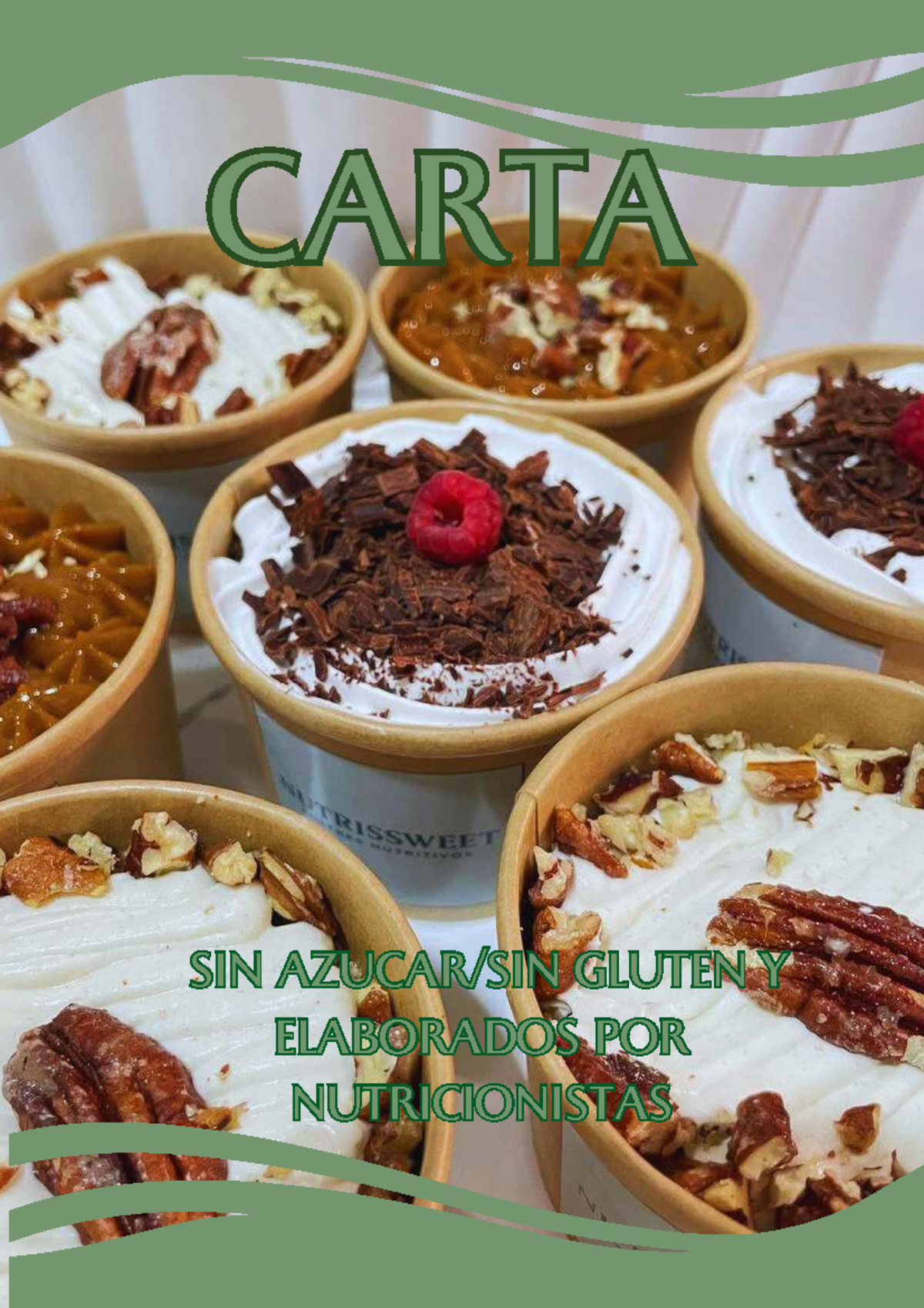 Carta Nutrissweet 2026: Postres Sin Azúcar y Sin Gluten - Studocu