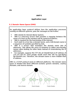 CN unit 4 - Transport Layer: Process to Process Communication, User ...