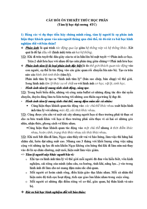 6 cap pham tru - Duy vật biện chứng - Chương 3: Các cặp phạm trù của phép biện chứng duy vật 1 ...