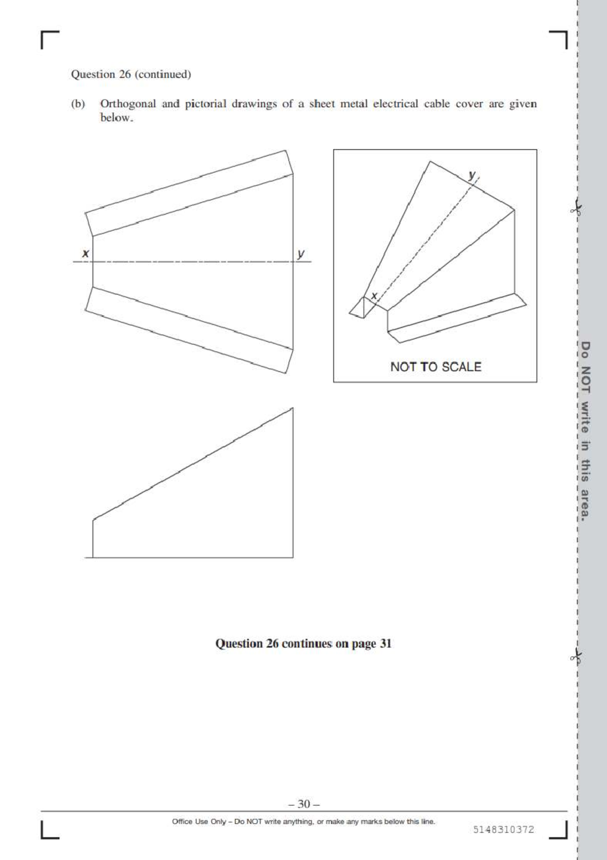 Engineering Practice Questions: Orthogonal & Pictorial Drawings - Studocu