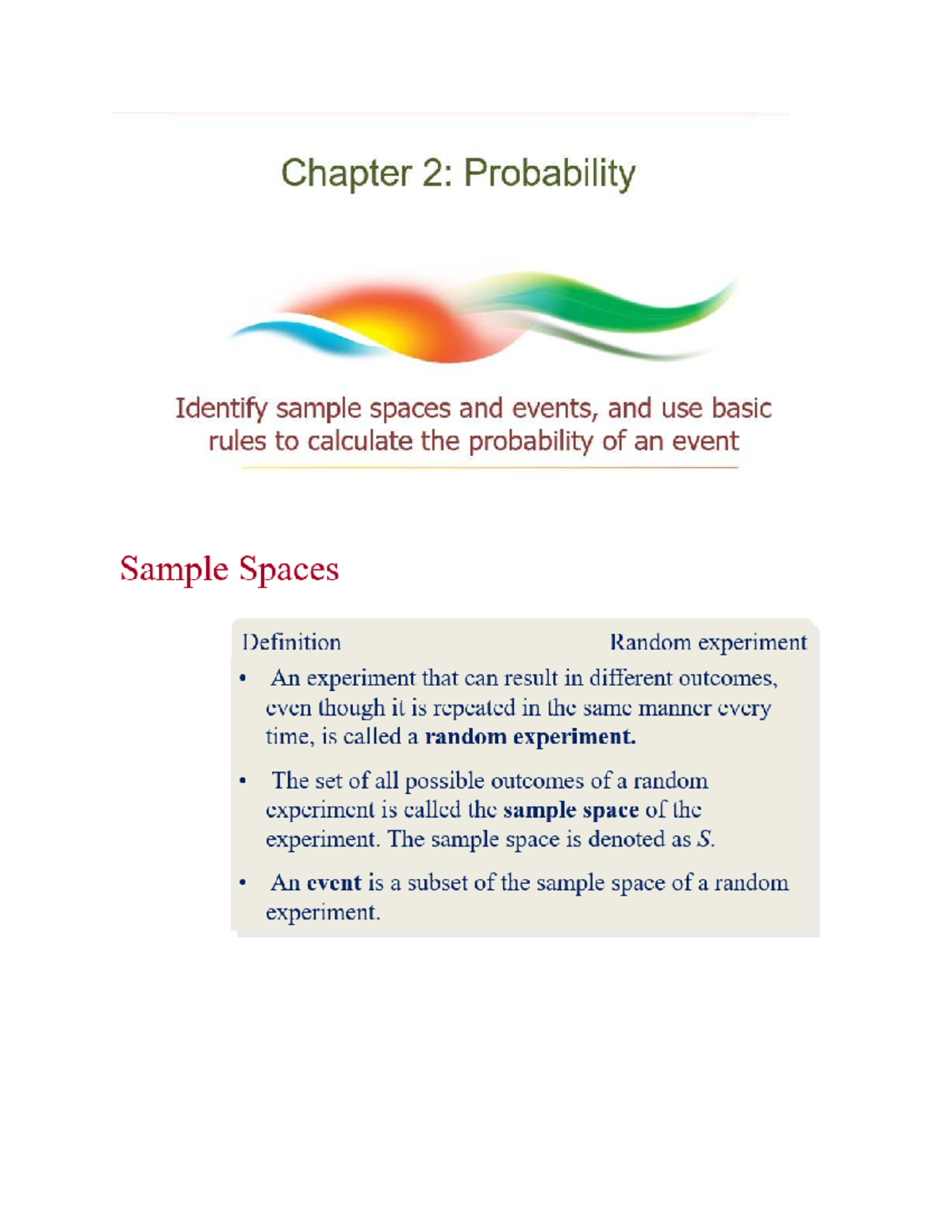 Probability Chapter 2: Even Numbers & Conditional Probability Analysis ...