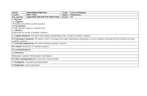 Grades 9 LAY Value Judgment - GRADES 7 - 12 Detailed Lesson Plan ...