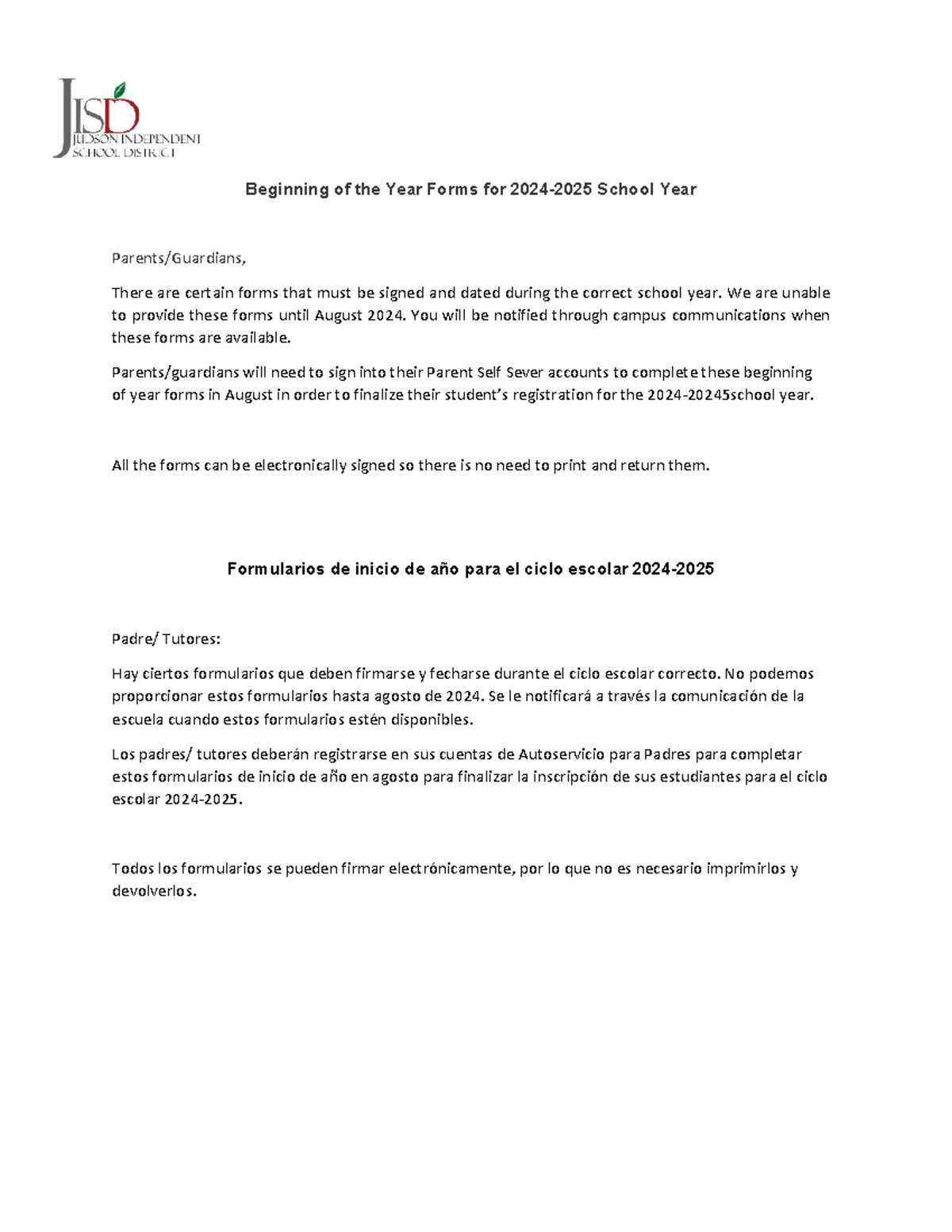 Beginning+of+the+Year+Forms 2024 - Beginning of the Year Forms for 202 ...