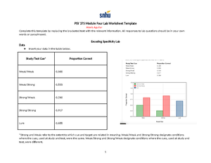 PSY 375 Module One Lab Worksheet - PSY 375 Module One Lab Worksheet ...