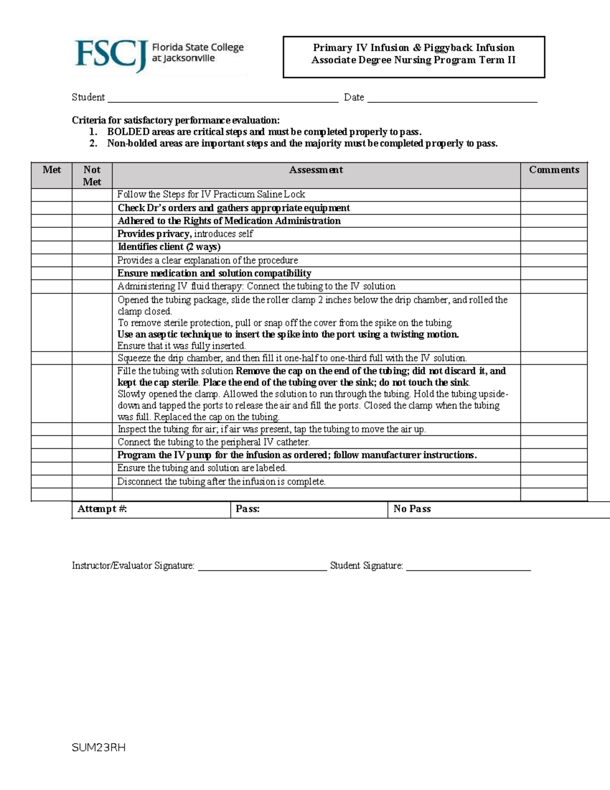IV Prime Piggyback Line Guidelines (ADN Term II) - Studocu