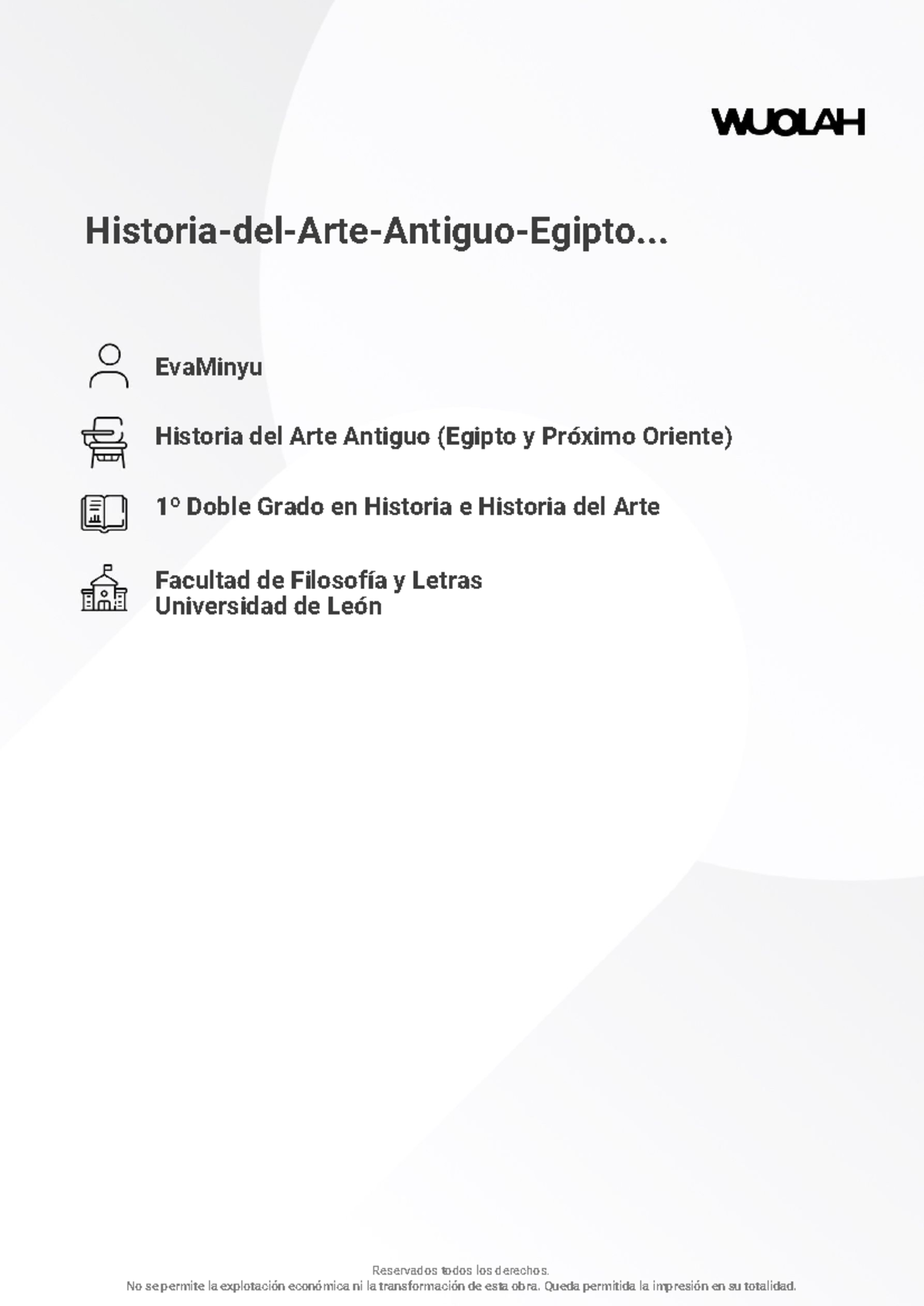 Historia del Arte Antiguo: Egipto y Próximo Oriente - 1º Doble Grado ...